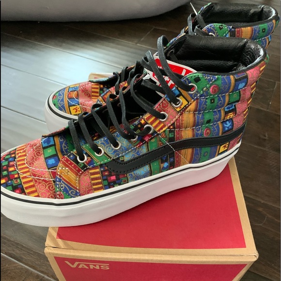 Vans | Shoes | Auth Rare Platform Vans | Poshmark